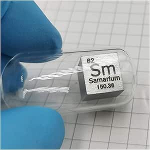 Amazon.co.jp: Density Cubes Samarium 99.9% Sculpted Periodic Table ...
