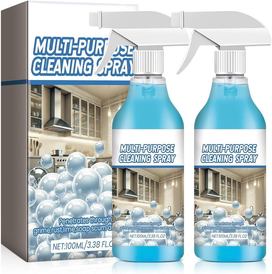 Amazon.com: 2PC Spray Splash Cleaner, 2026 New Multi-Purpose Handheld ...