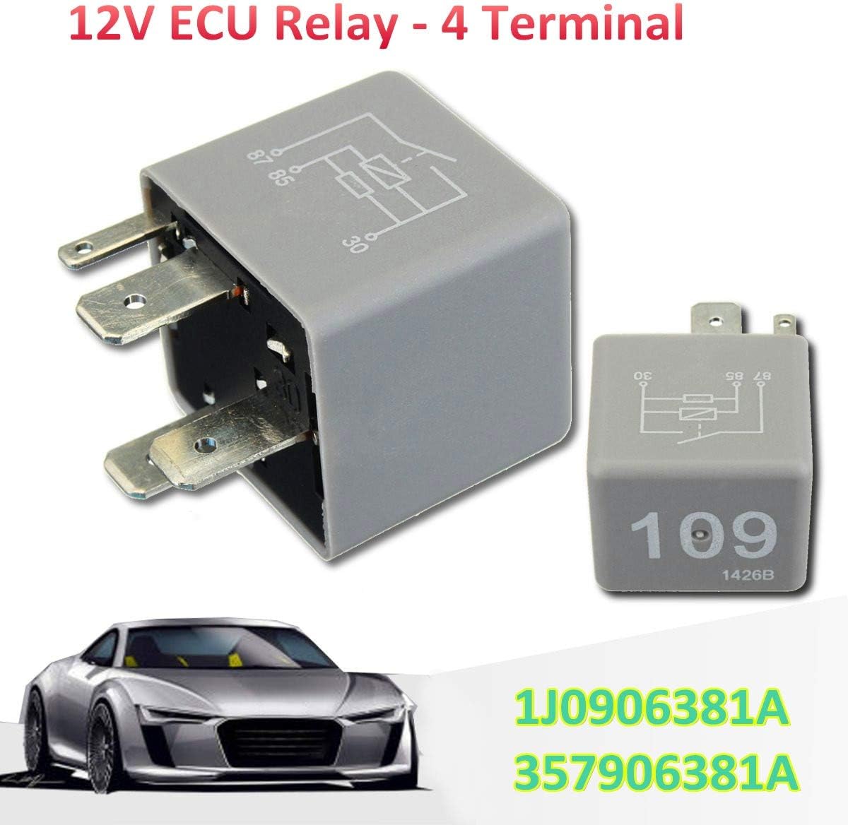 Relé de bomba de combustible de 12 V ECU número 109 para VW/Audi/Seat ...