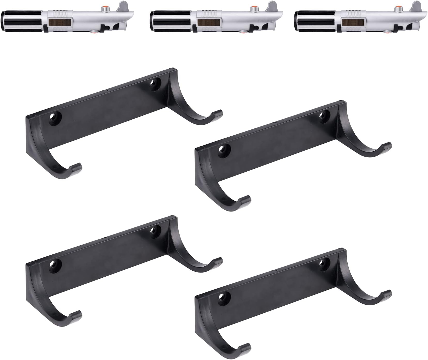 Amazon.com: Cosmos 1 Set Lightsaber Stand Wall Mount Lightsaber Duel ...