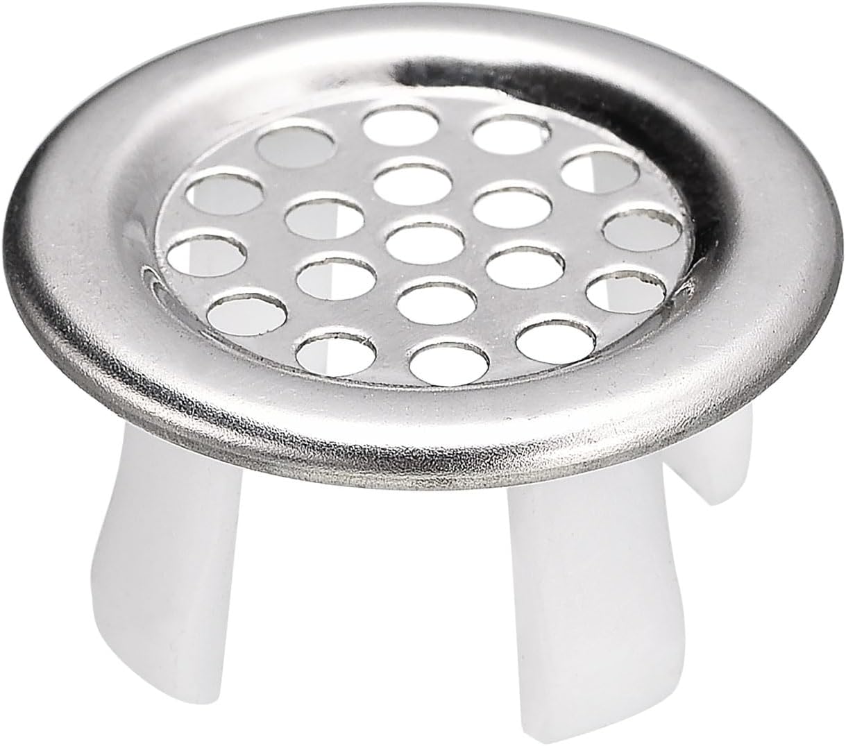uxcell Sink Trim Overflow Cover, Sink Overflow Rings Metal Bathroom ...
