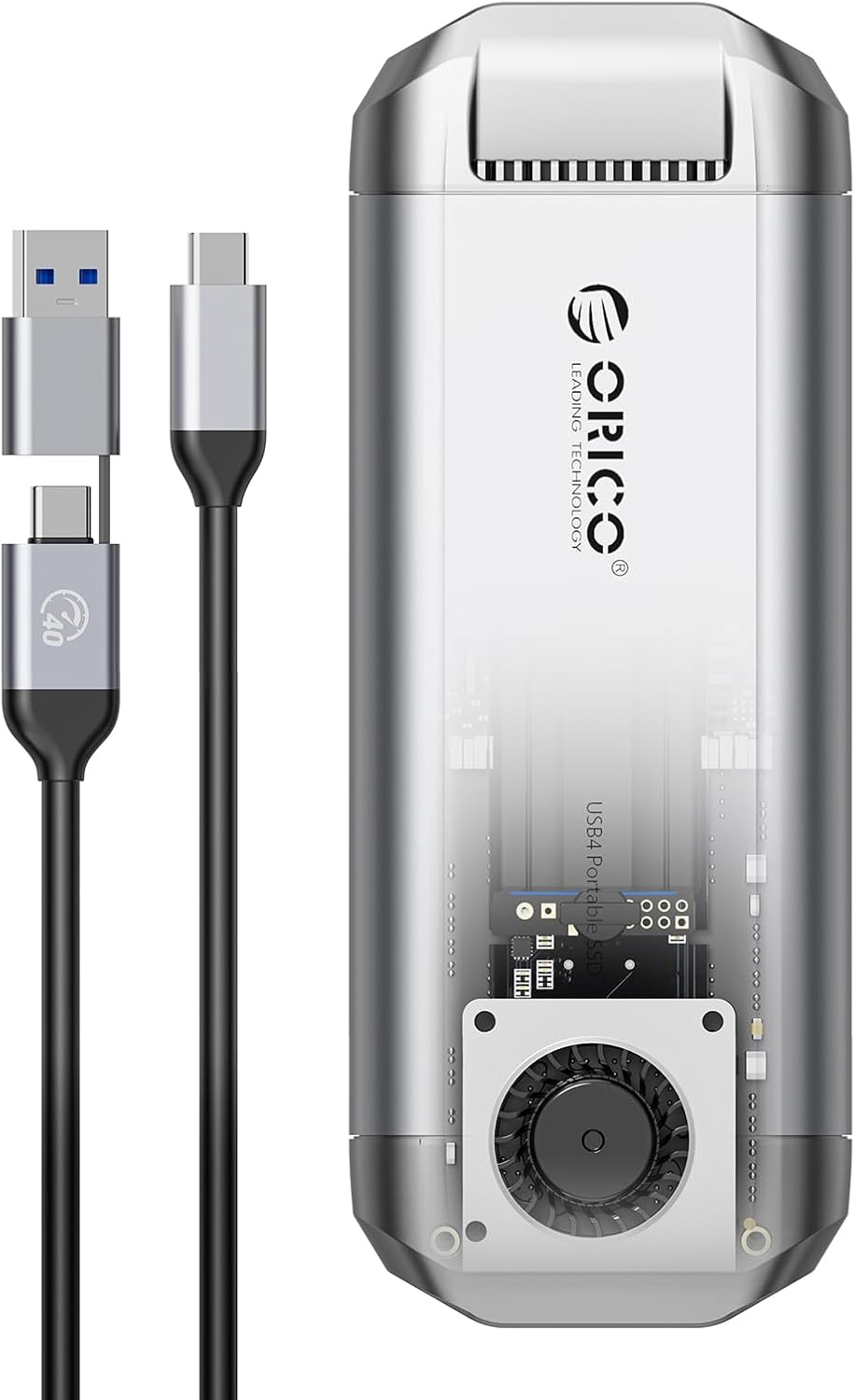 Amazon.com: ORICO R40 1TB External Solid State Drive - 3700MB/s Ultra ...