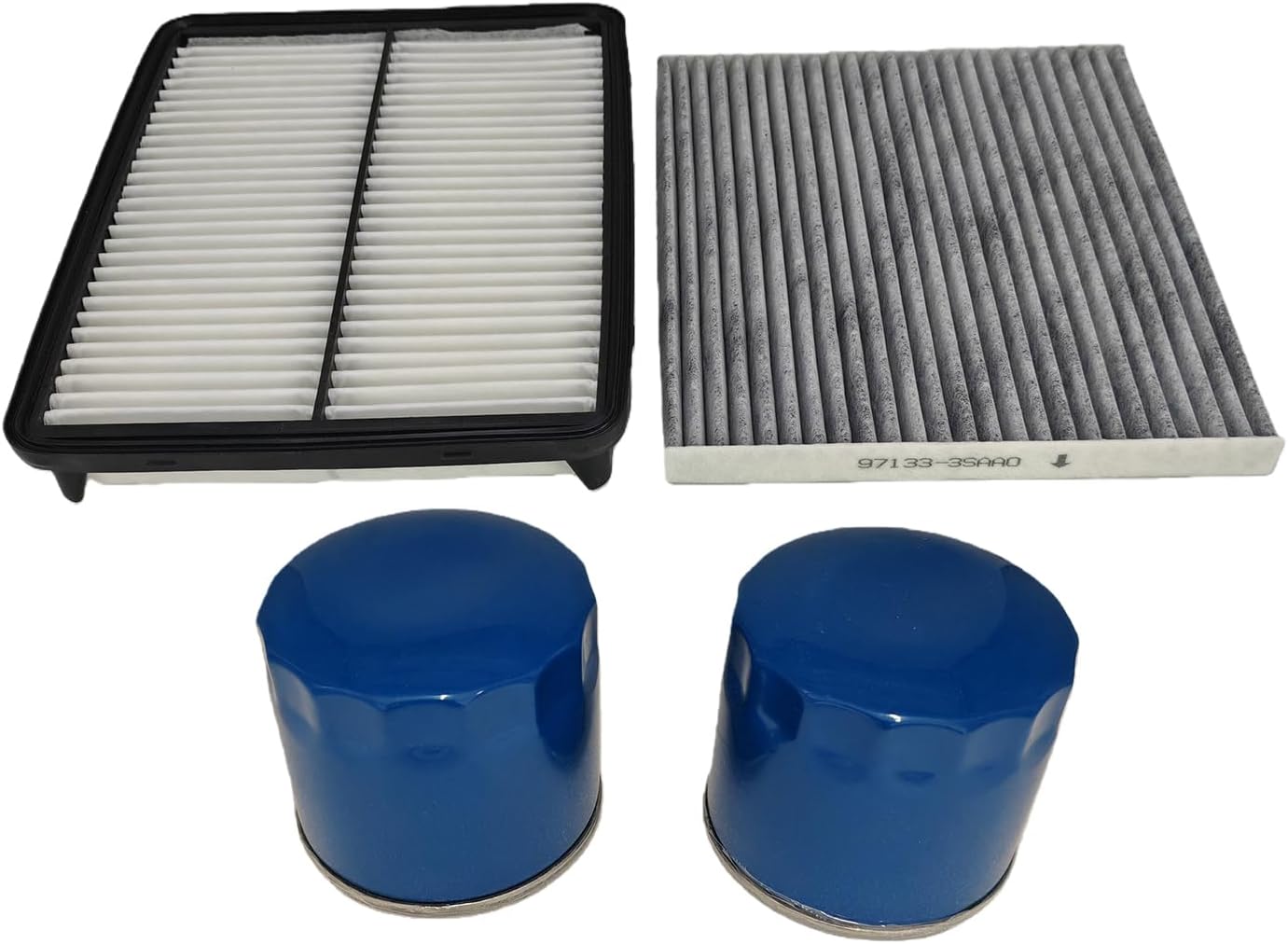 Amazon.com: Engine & Cabin Air Filter & 2 Pack Oil Filters Fit for 2011 ...