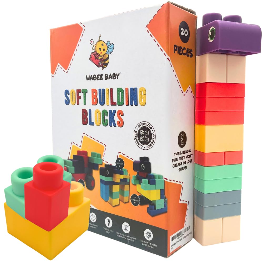 Large Soft Blocks For Toddlers Tumble Town Foam Climbing Blocks For