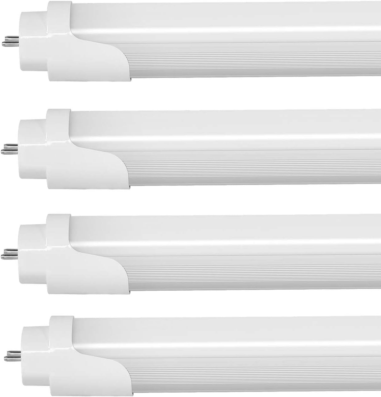 jimwhen T8 LED Bulbs,4FT LED Tube 4000K Cool White, 18W(40W Equiv ...