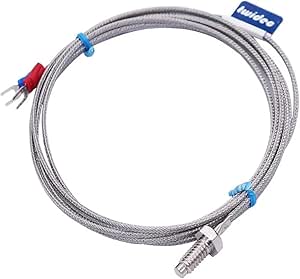 Amazon.com: NPT1/4” Screw Head Temperature Sensor K-Type Thermocouple ...
