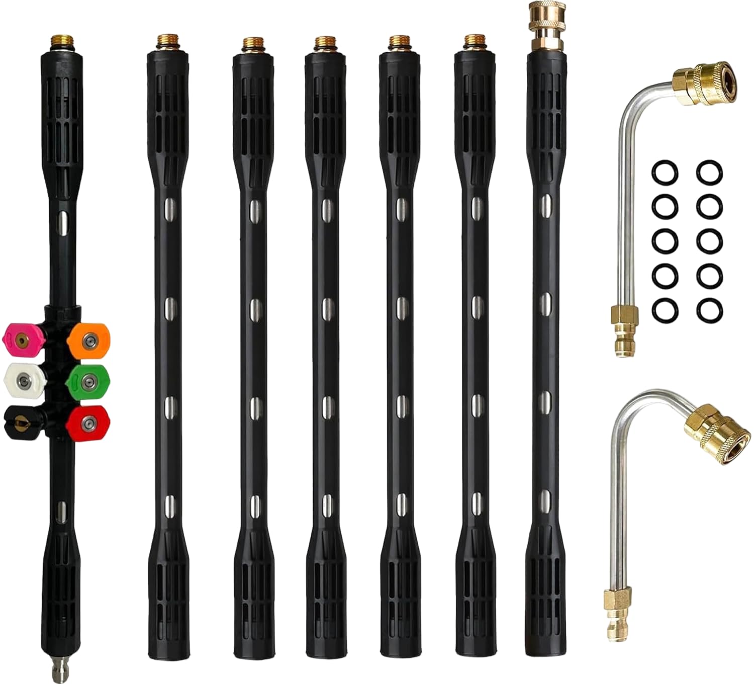 Amazon.com: YUET Pressure Washer Extension Wand - 9 Pack Gutter ...