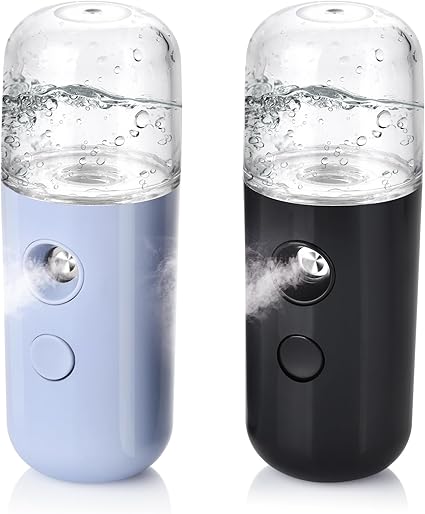 Amazon.com: 2-Pack Nano Facial Mister, Portable Face Mister, Cool Nano ...