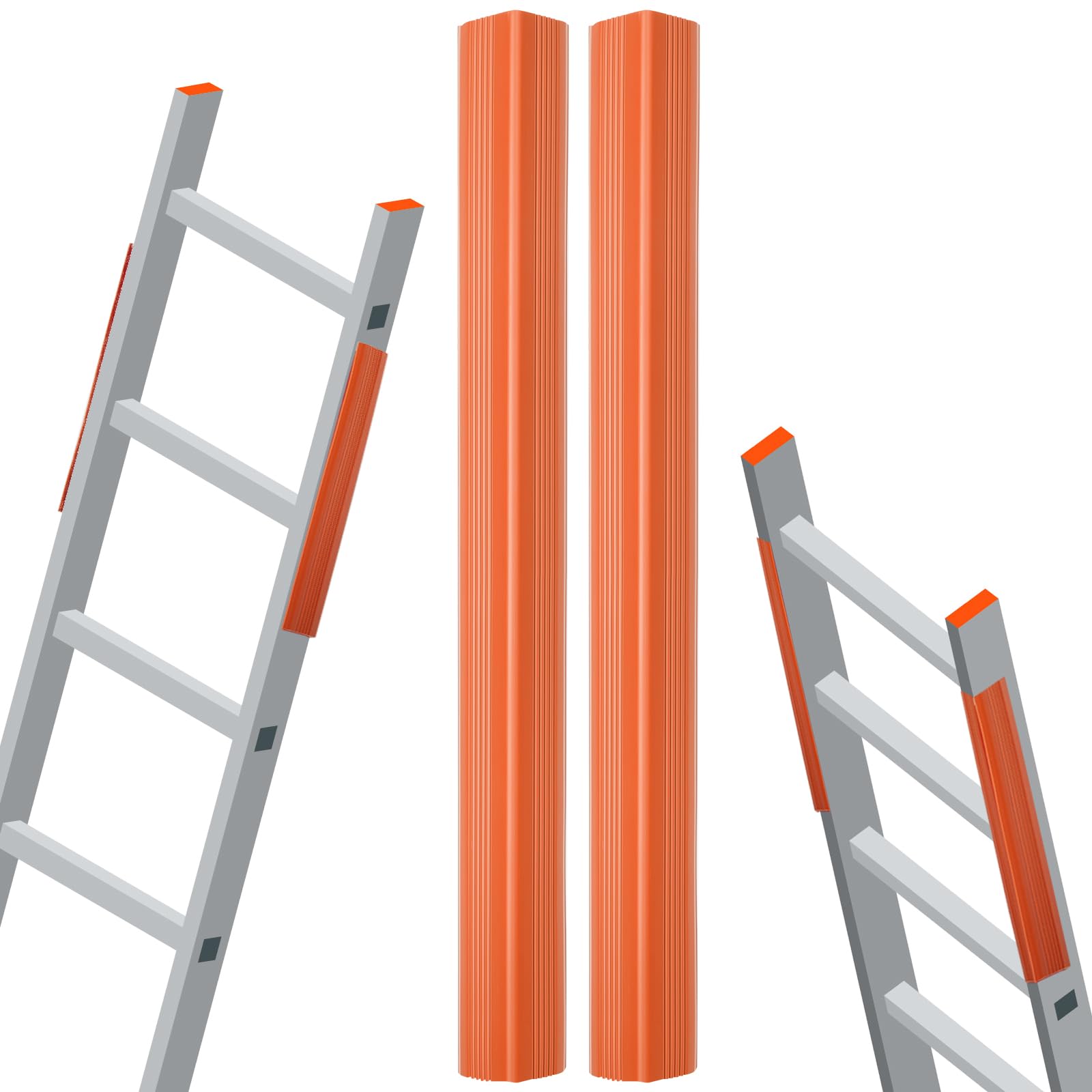 Briwooody Ladder Stabilizer for Gutters and Roof Ladder Safety Covers ...