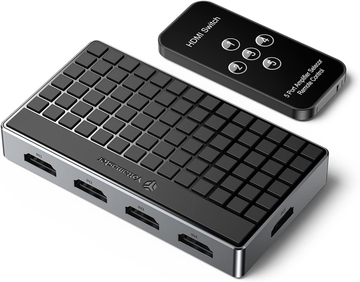 Amazon.com: Yottamaster HDMI Switch 5 in 1 Out, 4K@60Hz HDMI Splitter ...