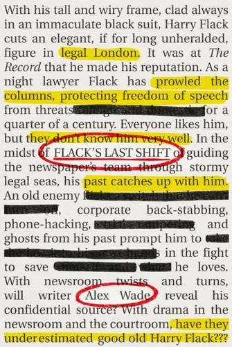 Flack's Last Shift: Alex Wade: 9781910369111: Amazon.com: Books