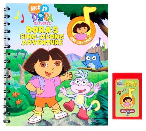 Story Reader Nickelodeon Storybook: Dora the Explorer Sing-Along Songs ...