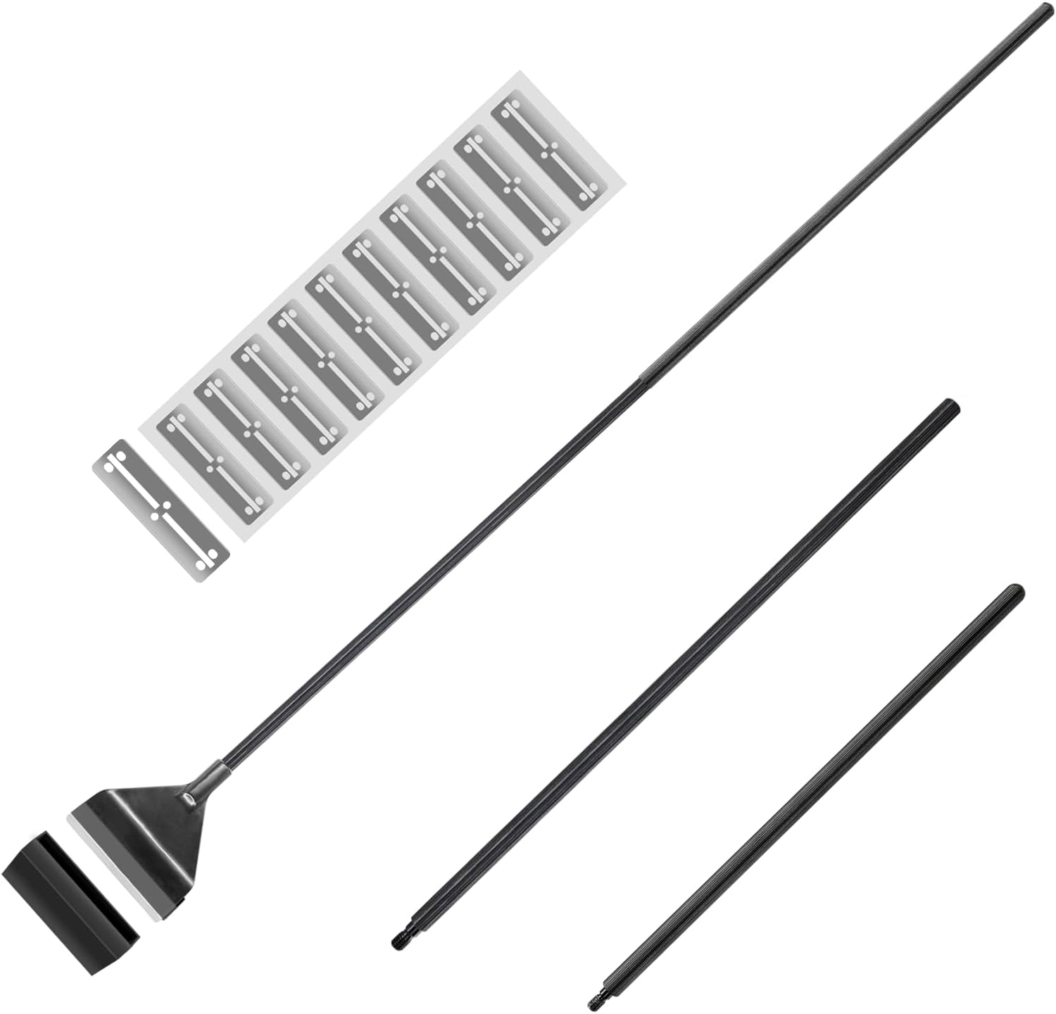 Amazon.com : MiguCo Stainless Steel Algae Scraper Cleaner with 10 ...