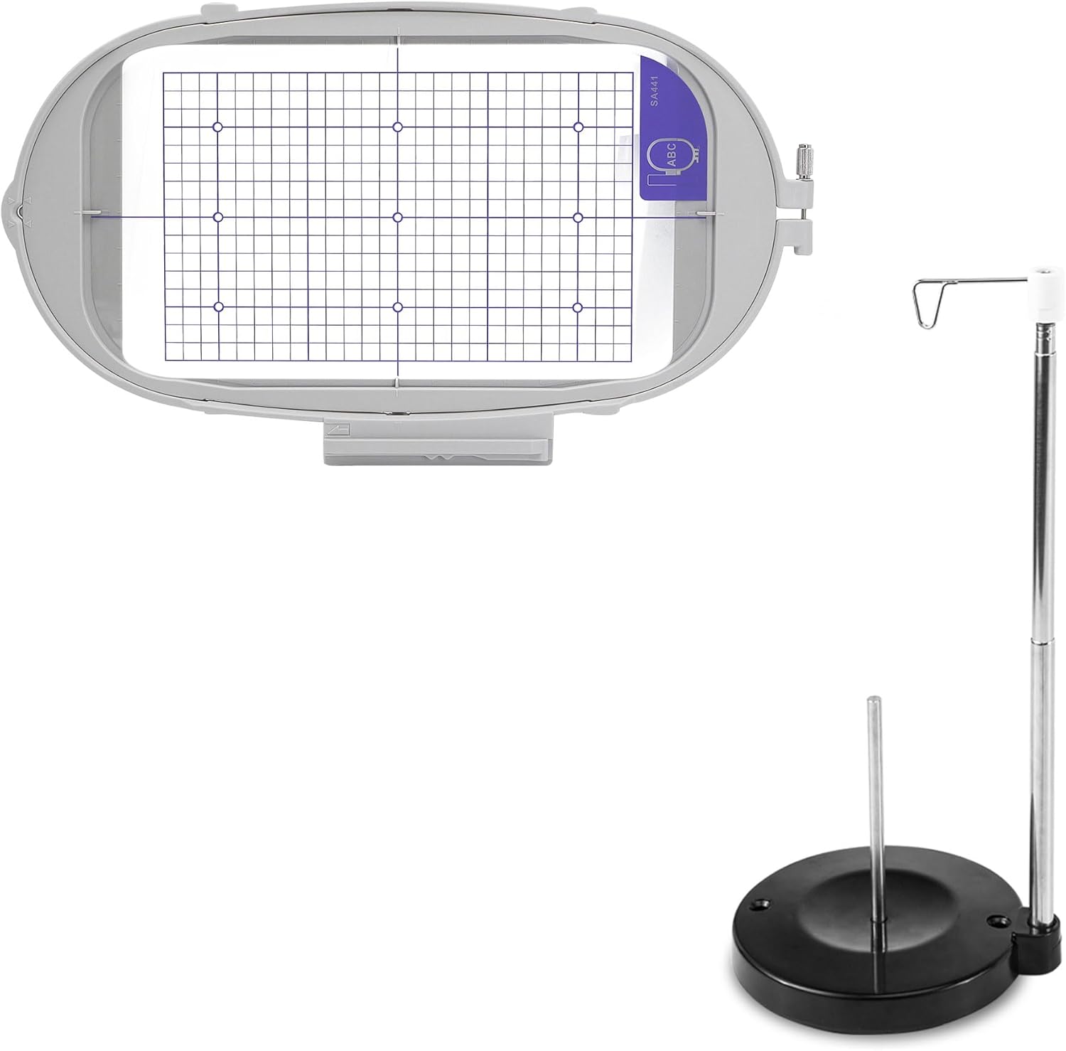 Amazon.com: Sew Tech SA441 Embroidery Hoops for Brother NQ1600E NQ1700E ...