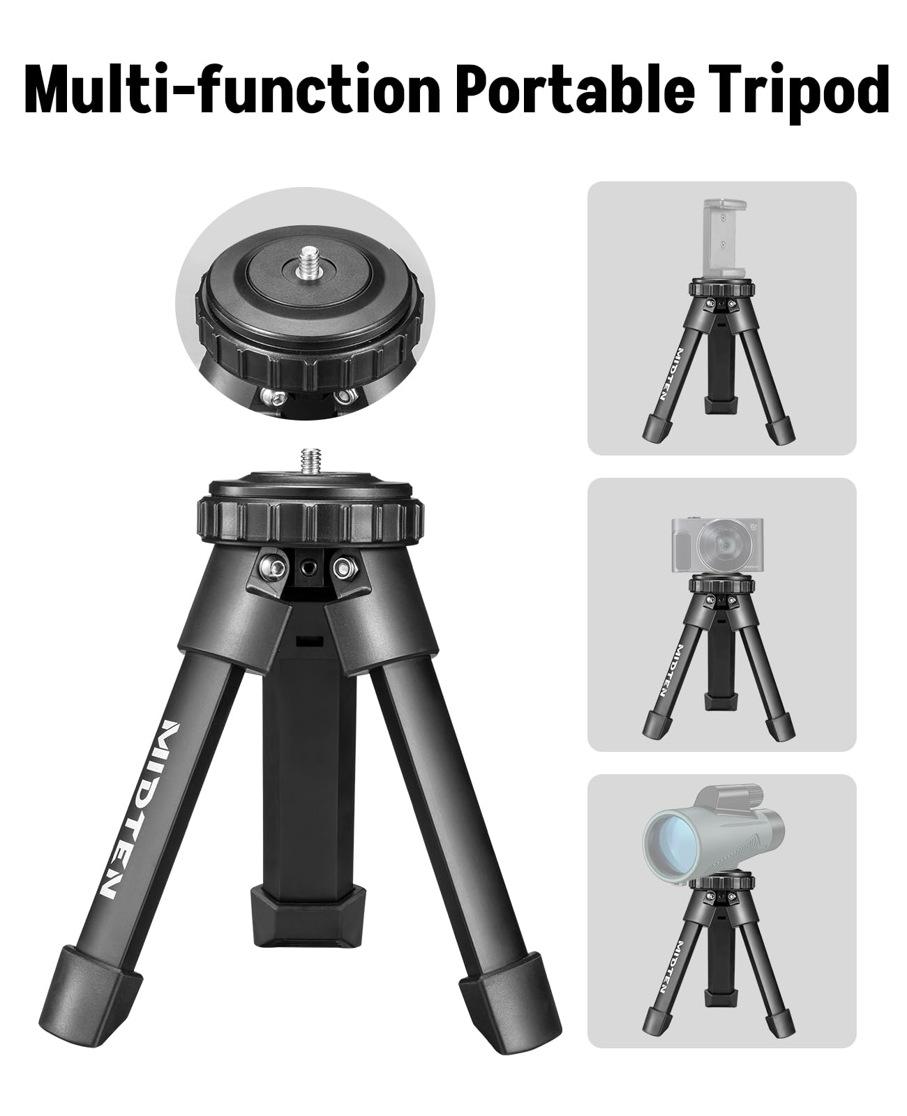 Snapklik.com : MidTen Portable Shooting Rest Shooting Tripod Rifle ...
