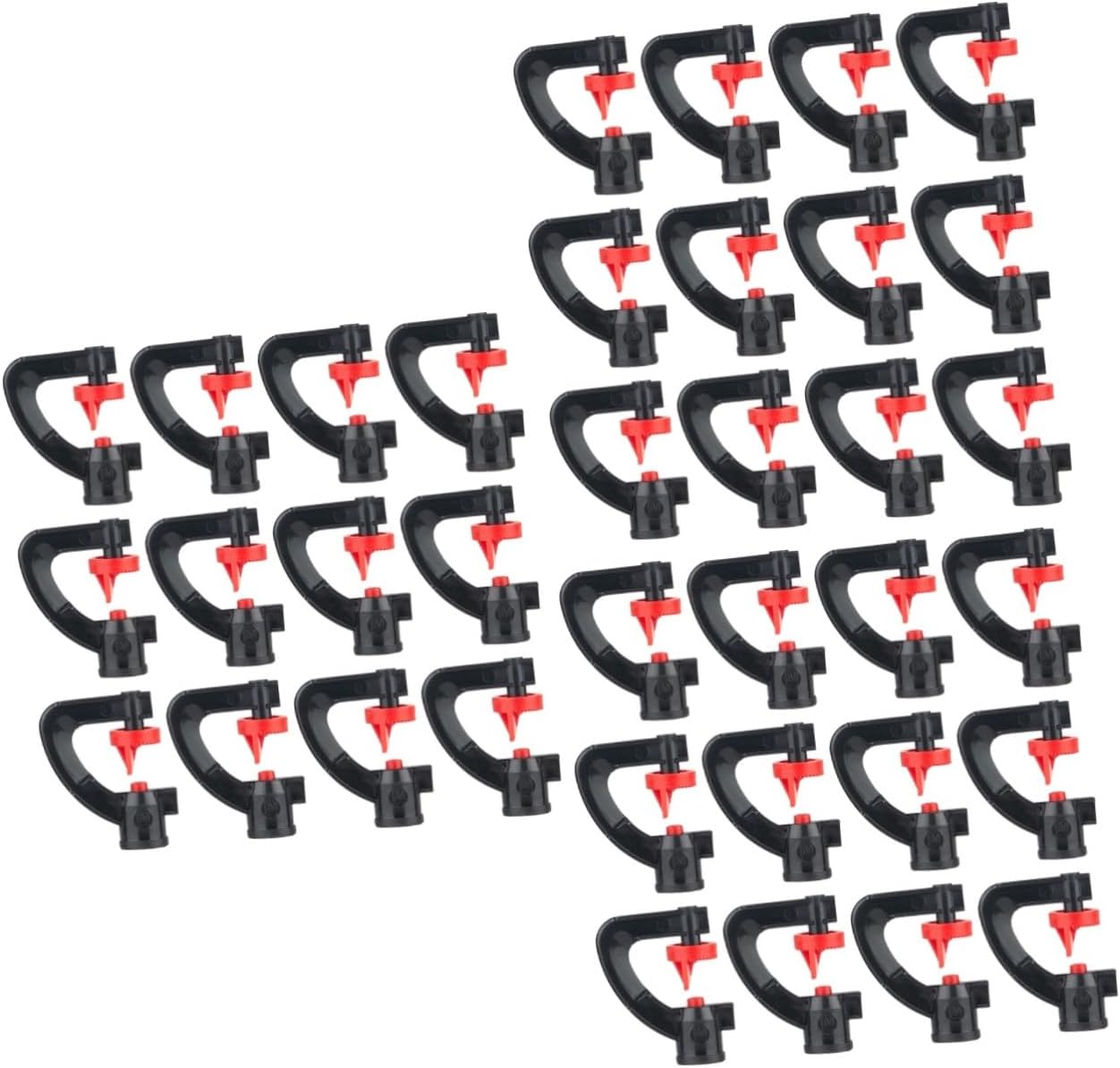 Amazon.com: Mikikit 3sets for Garden Nozzles Plastic 180 Degree ...