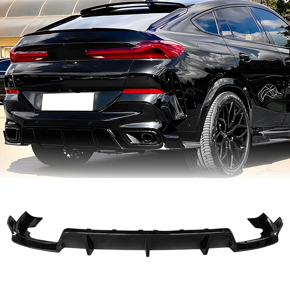 Amazon.com: MODILOVER Rear Bumper Diffuser Lip, Compatible with 2020 ...