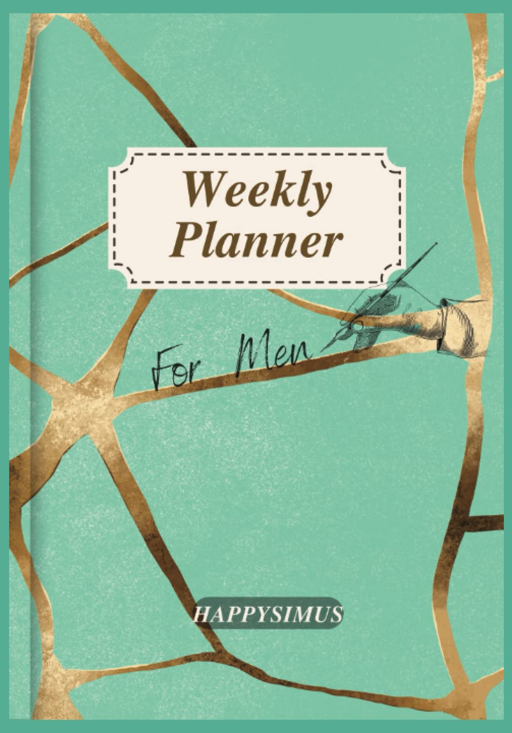 Weekly Journal and Planner for Men: Happysimus: Amazon.com: Office Products
