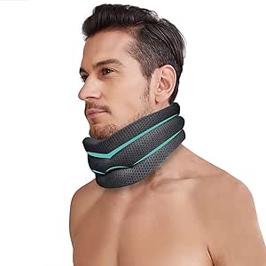 Amazon.com: BingboPro® Neck Brace for Men Women, Adjustable Soft Foam ...