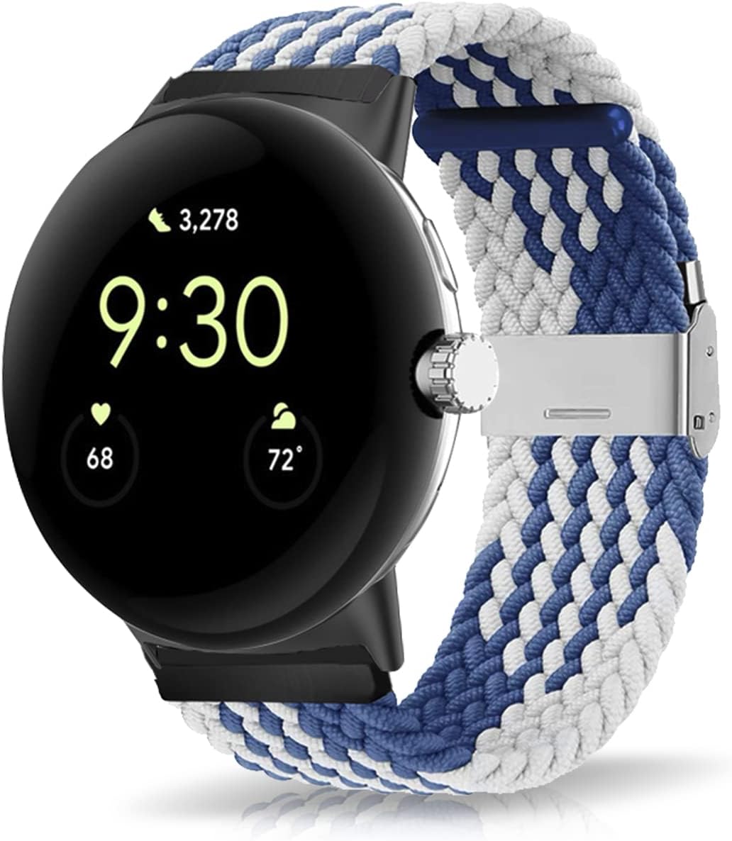 Niboow Strap for Google Pixel Watch 4/3/2/1 (41mm) - Breathable Nylon ...