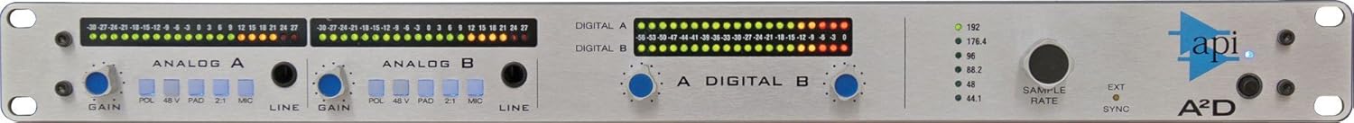 Amazon.com: API A2D (Dual Preamp w/API Dig Out) : Musical Instruments