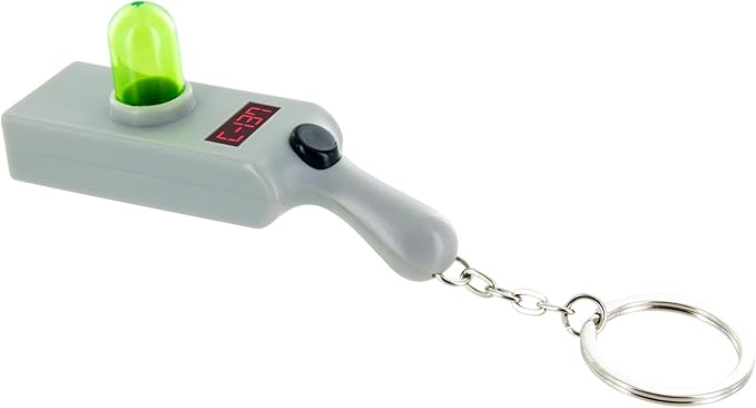 Amazon.com: Paladone Rick and Morty Gun Ring, Light Up Key Chain, Green ...