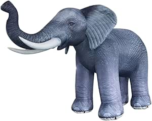 Amazon.com: Giant Inflatable Elephant Realistic-Looking Inflatable ...