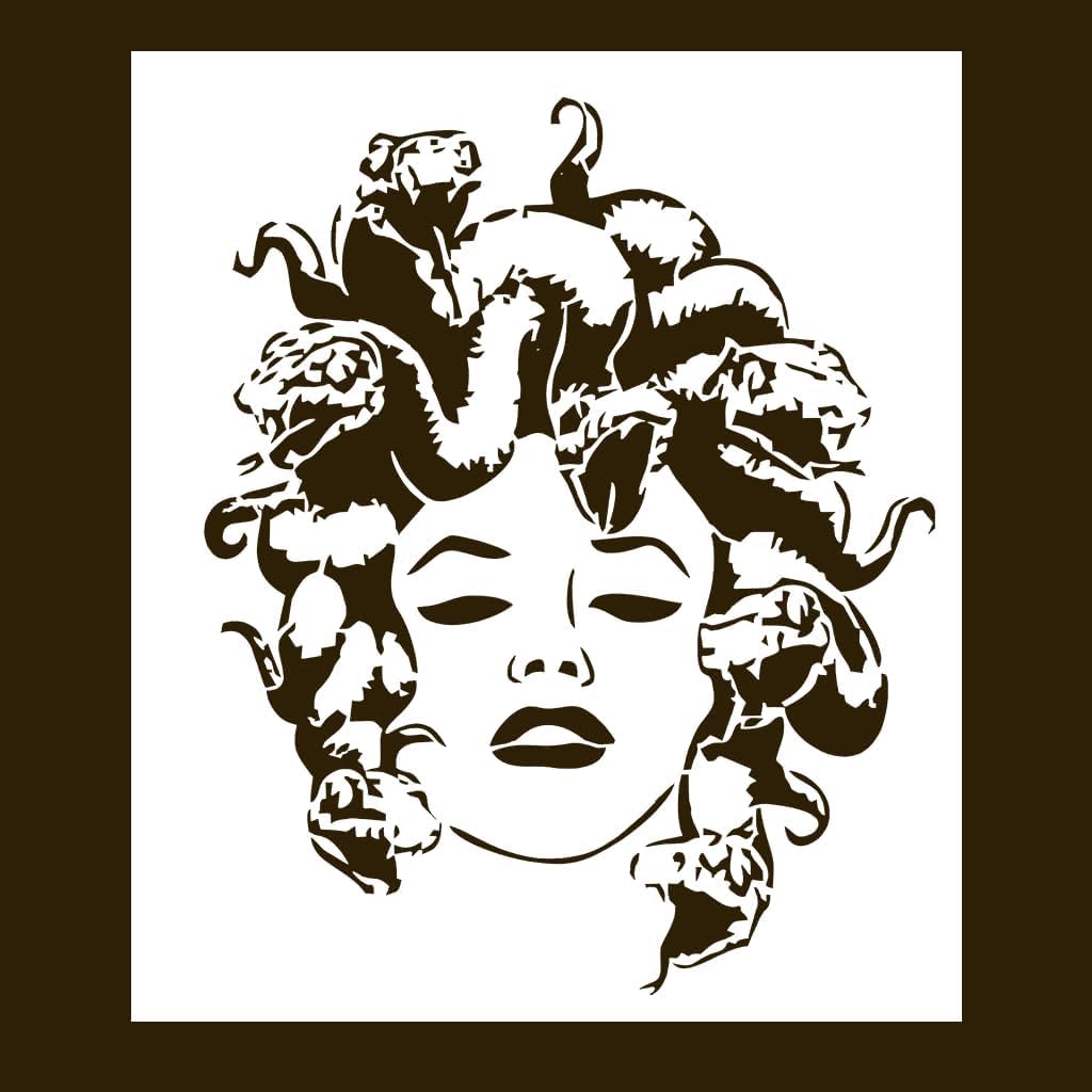 Stencil Medusa Stampabile Medusa Motif Images Free Download On