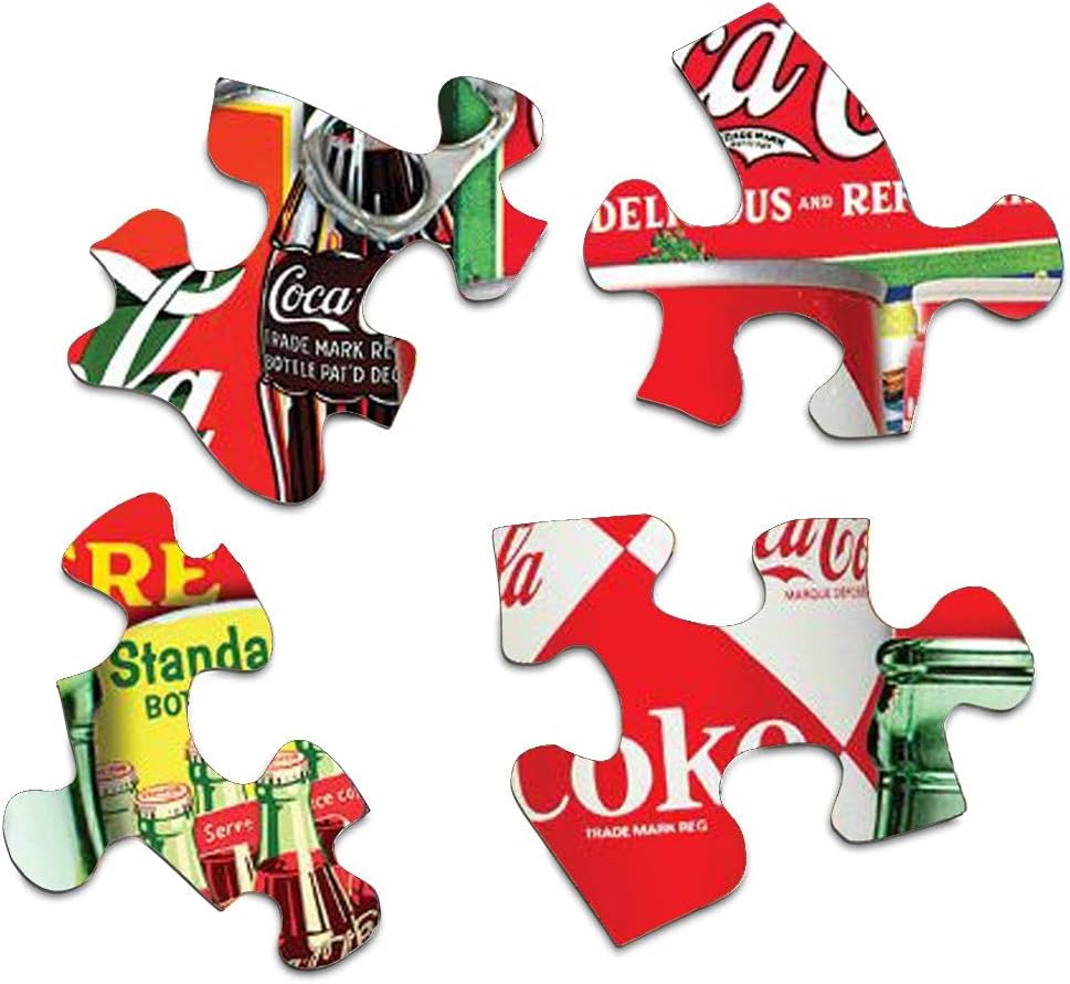 Qipexeii Springbok Puzzles – Vintage Soda Cans – 1000 Piece Jigsaw ...