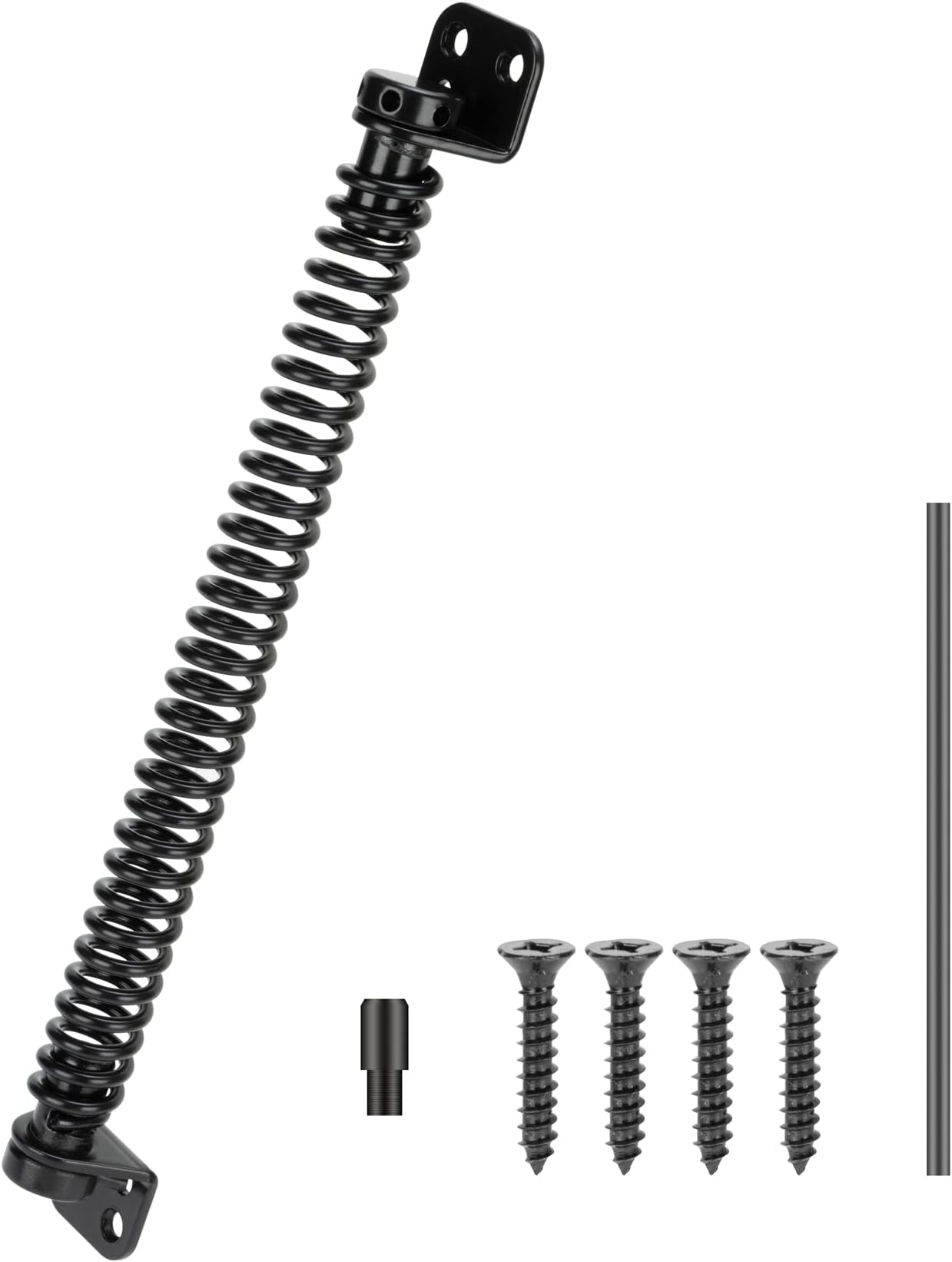 Gate Shut - Heavy Duty Flat Gate Closer, Powder Coated, Self Closing ...