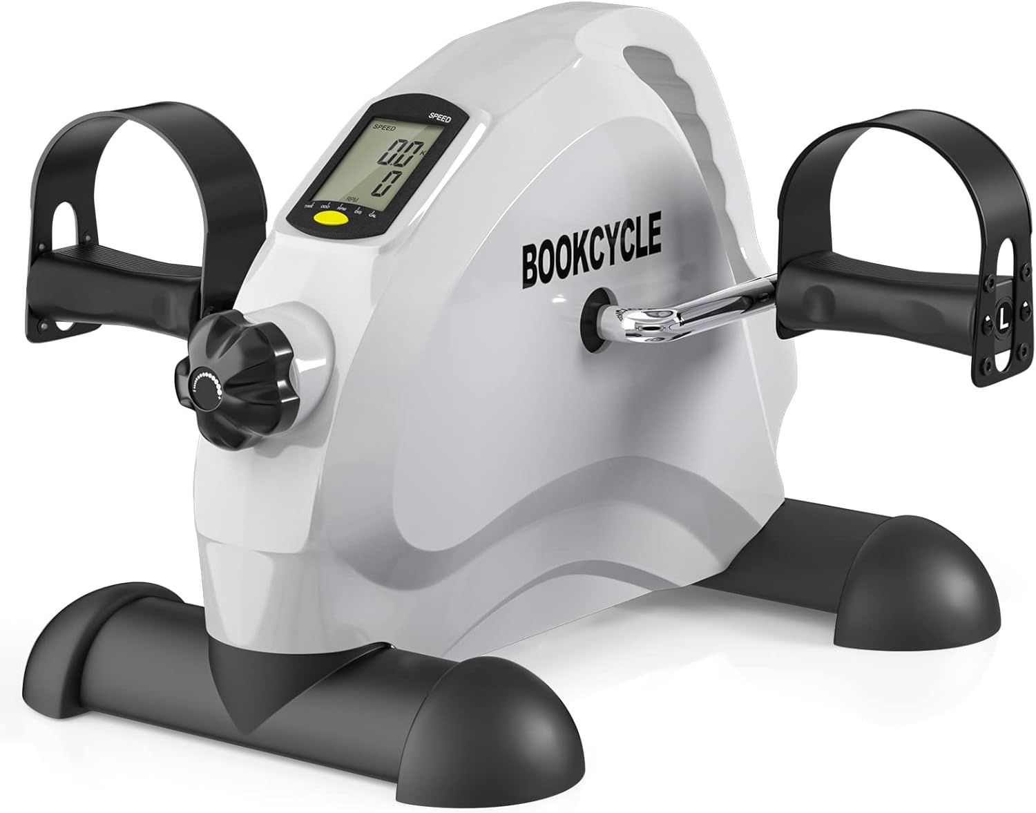 Amazon.com : BOOKCYCLE Mini Exercise Bike Portable Foot Pedal Exerciser ...