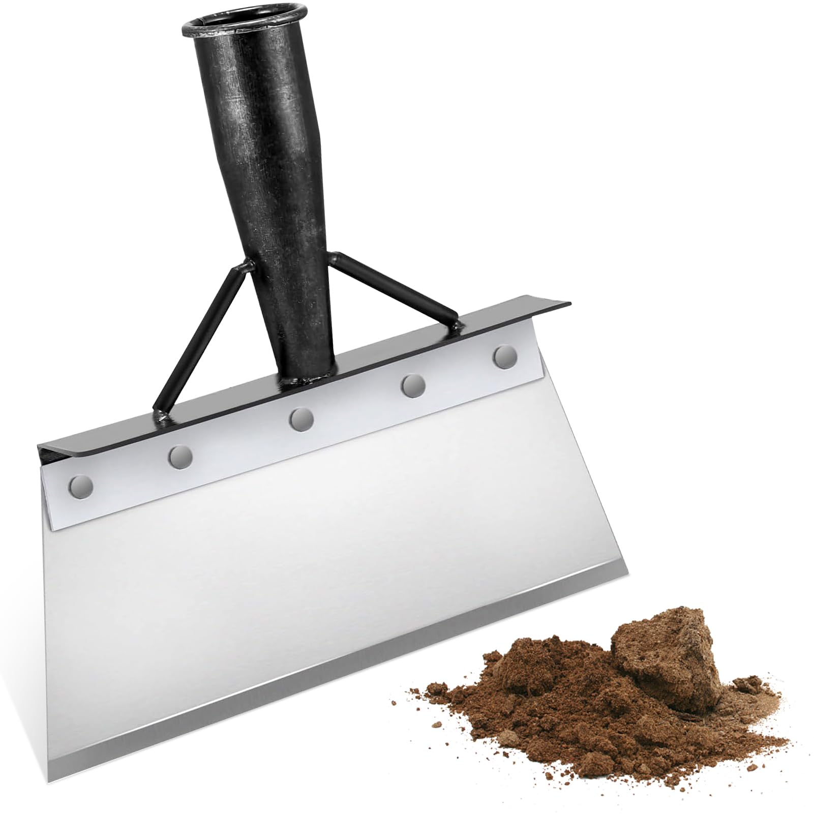 Amazon.com : Multifunctional Cleaning Shovel, Manganese Steel Flat ...