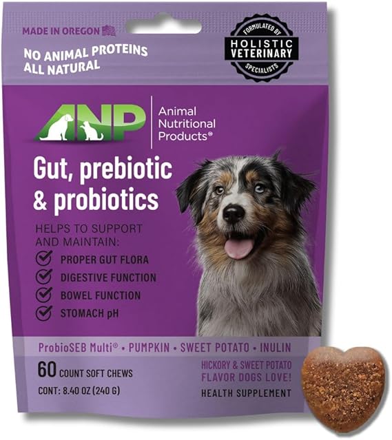 Amazon.com : ANP Advanced Prebiotic & Probiotic Natural Chews for Dogs ...