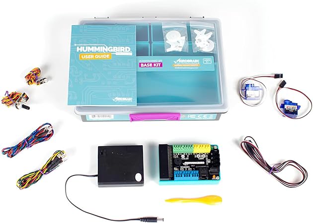 Amazon.com: Hummingbird Bit Base Kit with Micro:bit - Educational ...
