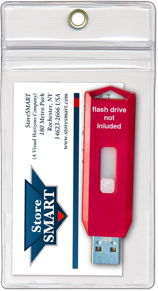 Amazon.com: Mini Flash Pac® USB Flash Drive Case Super Clear - 25 Pack ...