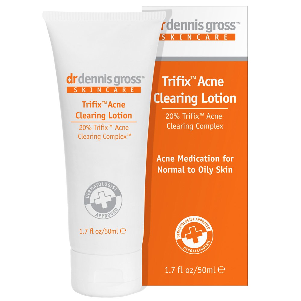 Amazon.com : Dr. Dennis Gross Skincare Trifix Acne Clearing Lotion, 1.7 ...