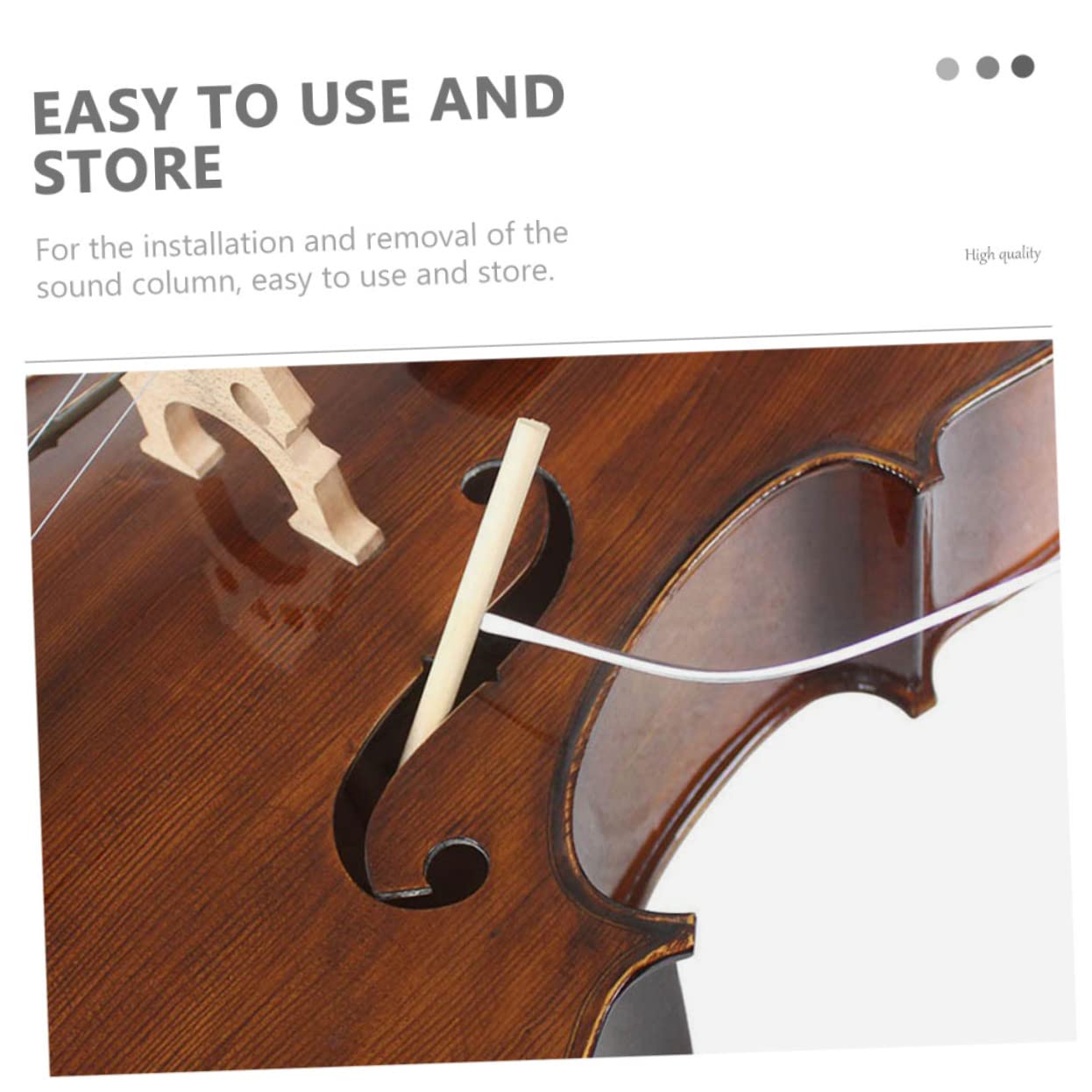 Hook Setter Violin Parts Kit S Style Cello Sound Post Setter Stainless ...