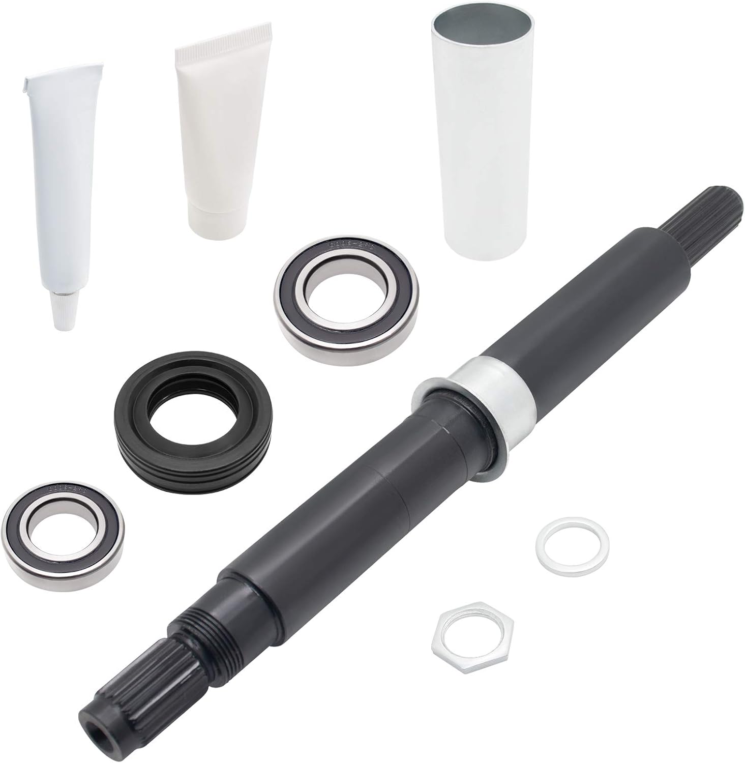 Amazon.com: W10435302 Washer Tub Bearing Shaft & Seal Kit by Sikawai ...