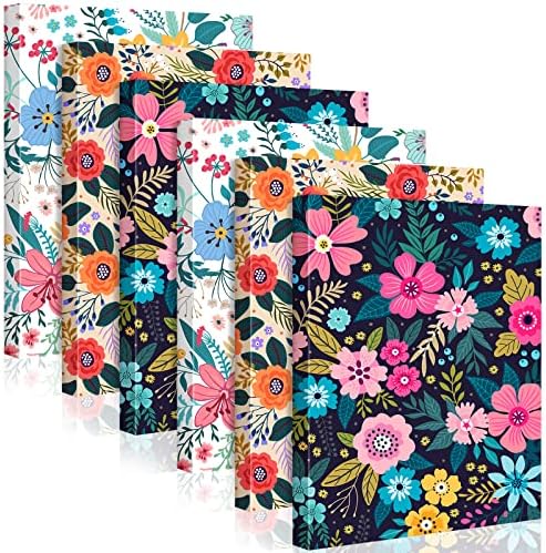 Amazon.com : Decorative 3-Ring Binders with Chipboard, 1.5 Inch Wide 3 ...