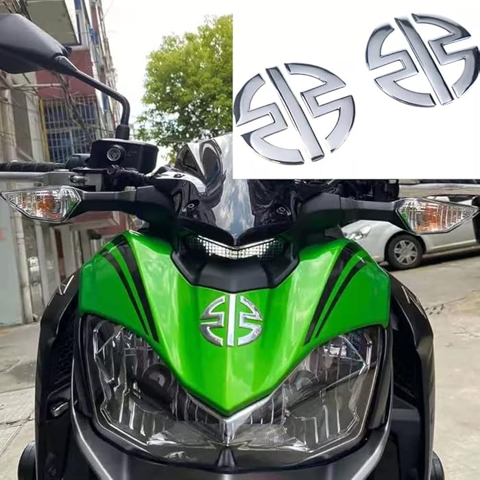 Buy 3D Motorcycle Fairing Decal Tank Stickers Emblem Logos for KAWASAKI ...
