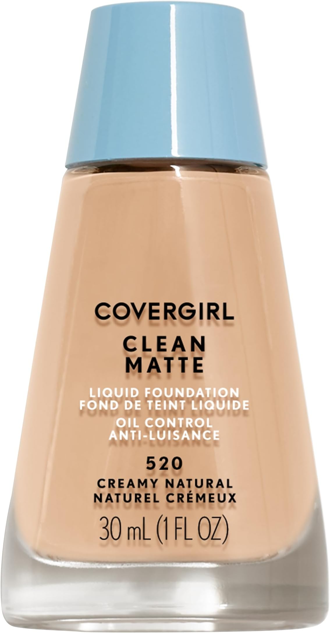 Amazon.com : COVERGIRL, Clean Matte Liquid Foundation, Creamy Natural ...