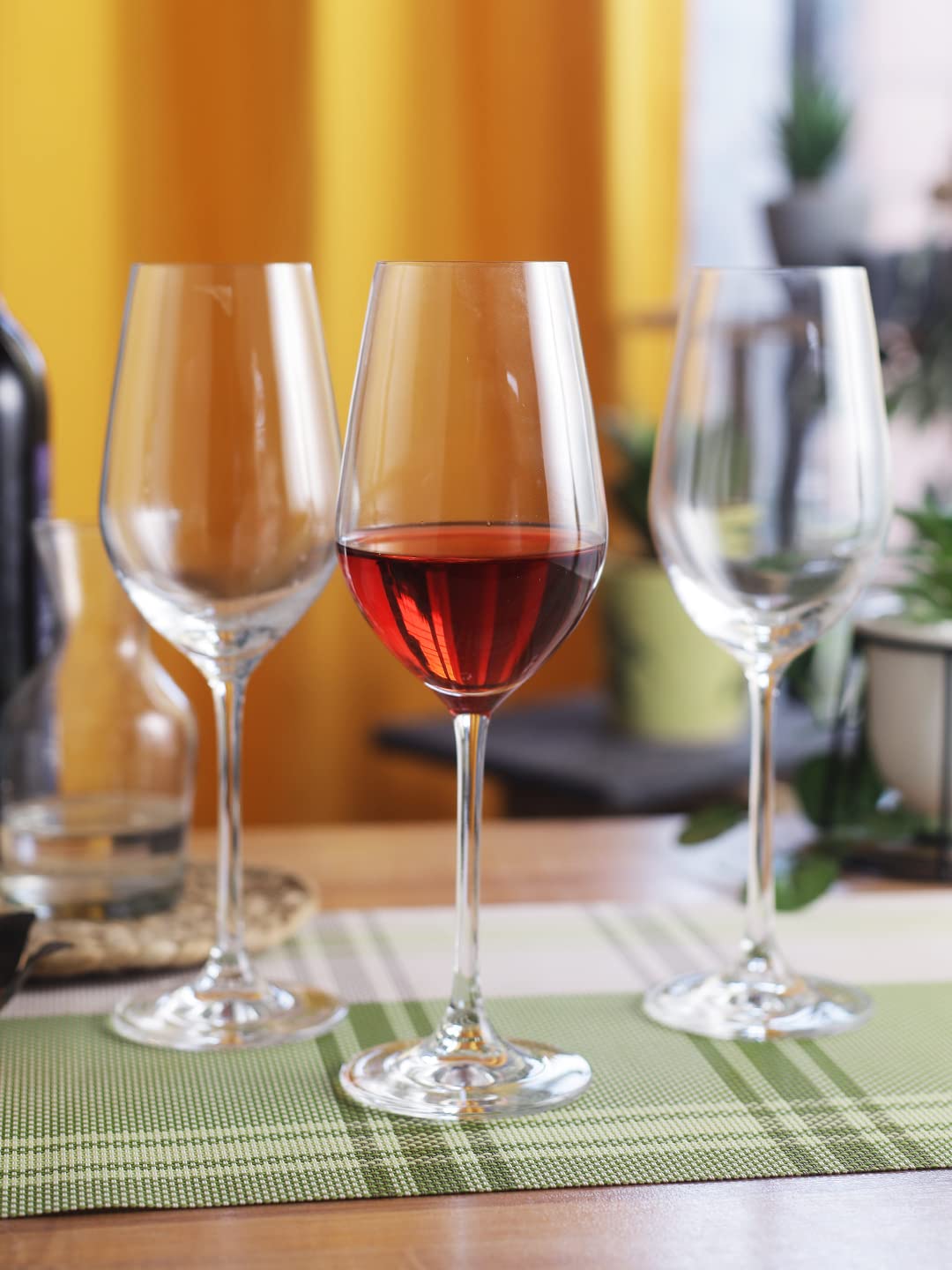 Buy Lucaris Desire Crisp White White Wine Glasses, 365 ml, 2 pc Set, Transparent Online at Low ...