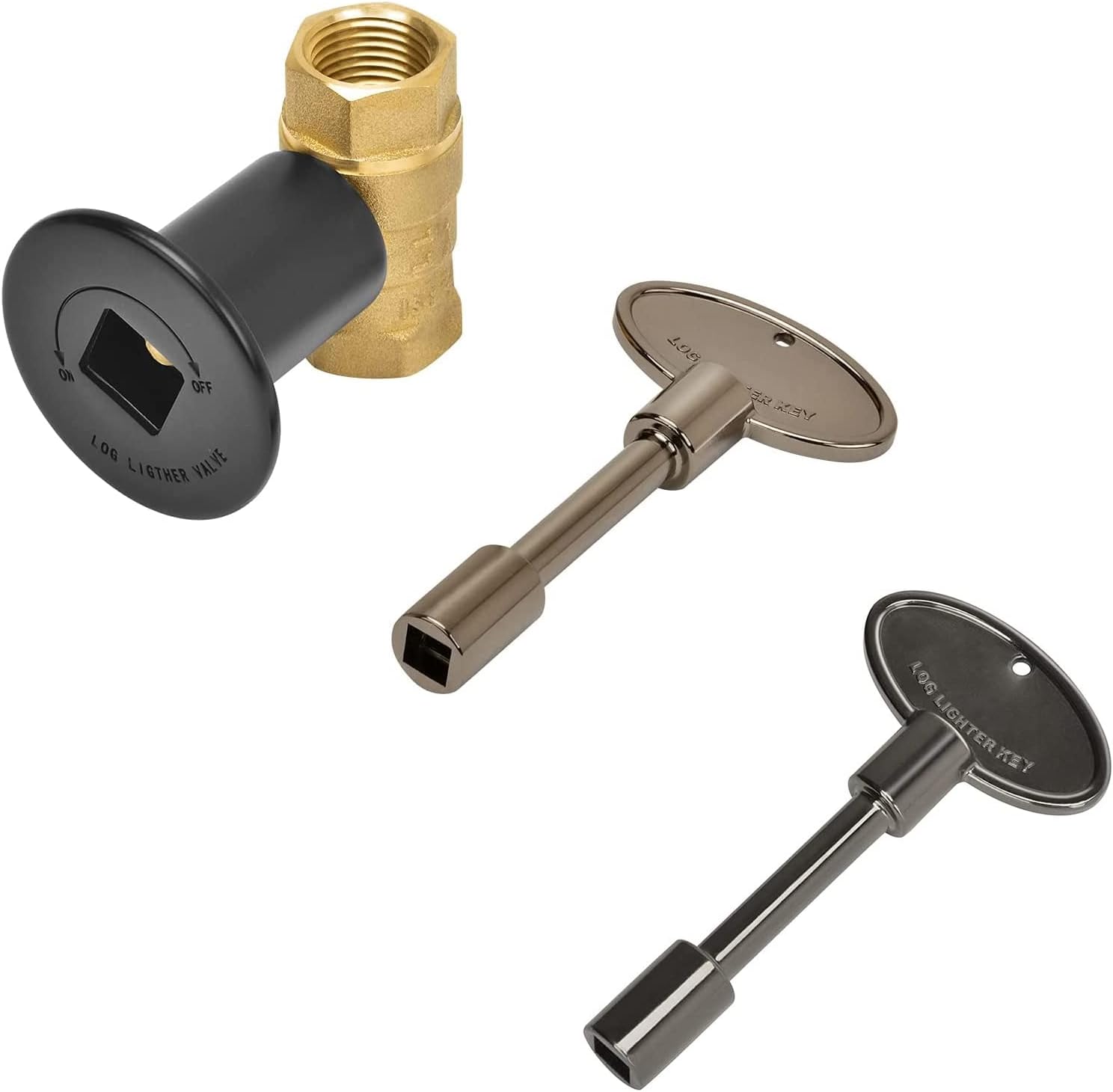 Amazon.com: Skyflame 1/2 Inch Straight Gas Key Valve Kit for Fire Pit ...