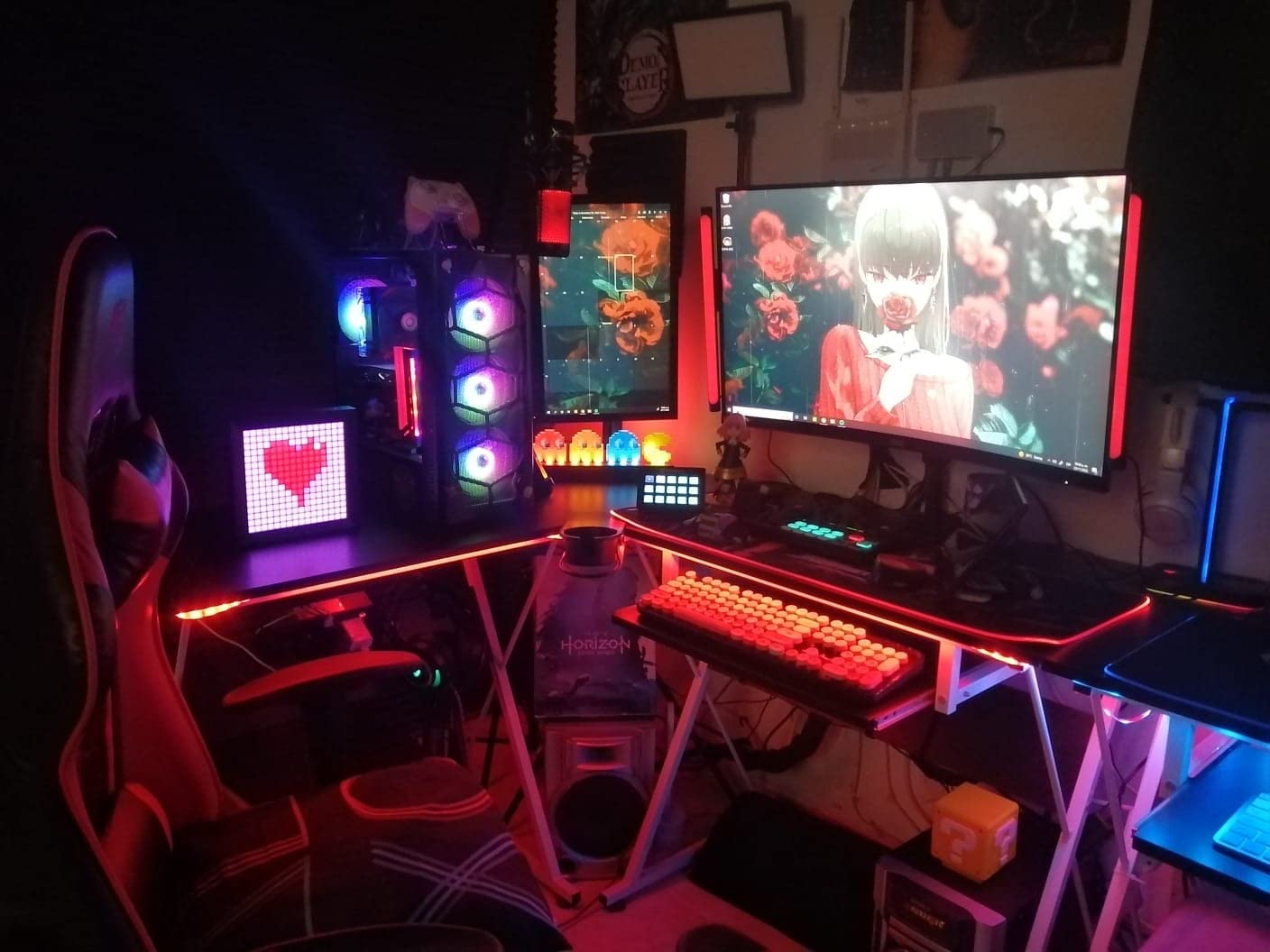 $10/mo - Finance Divoom LED Light Display Panel Suit for RGB Light Bars ...