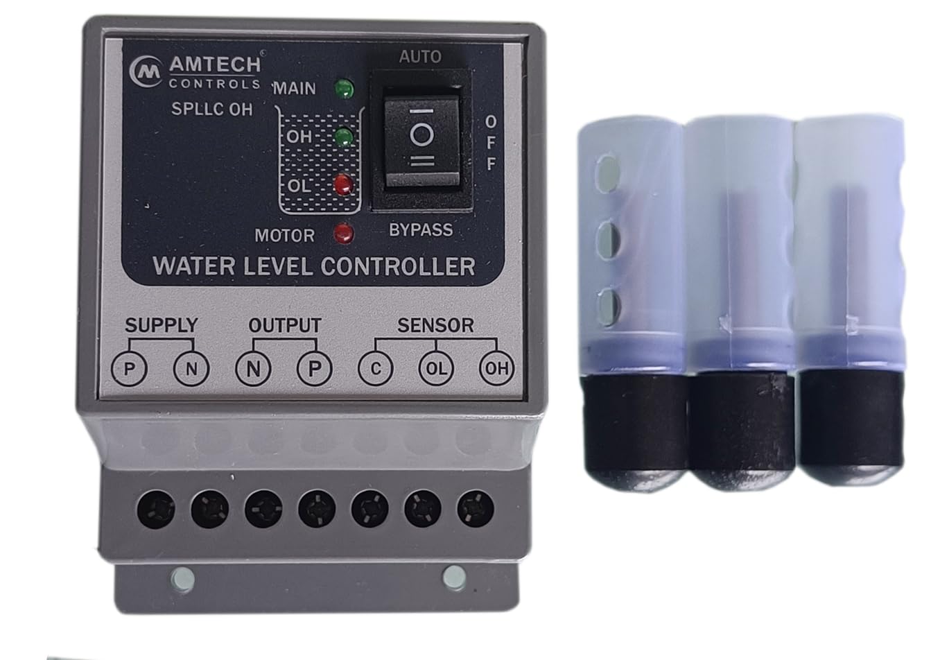 Water level indicator & controller with 3 sensor : Amazon.in ...