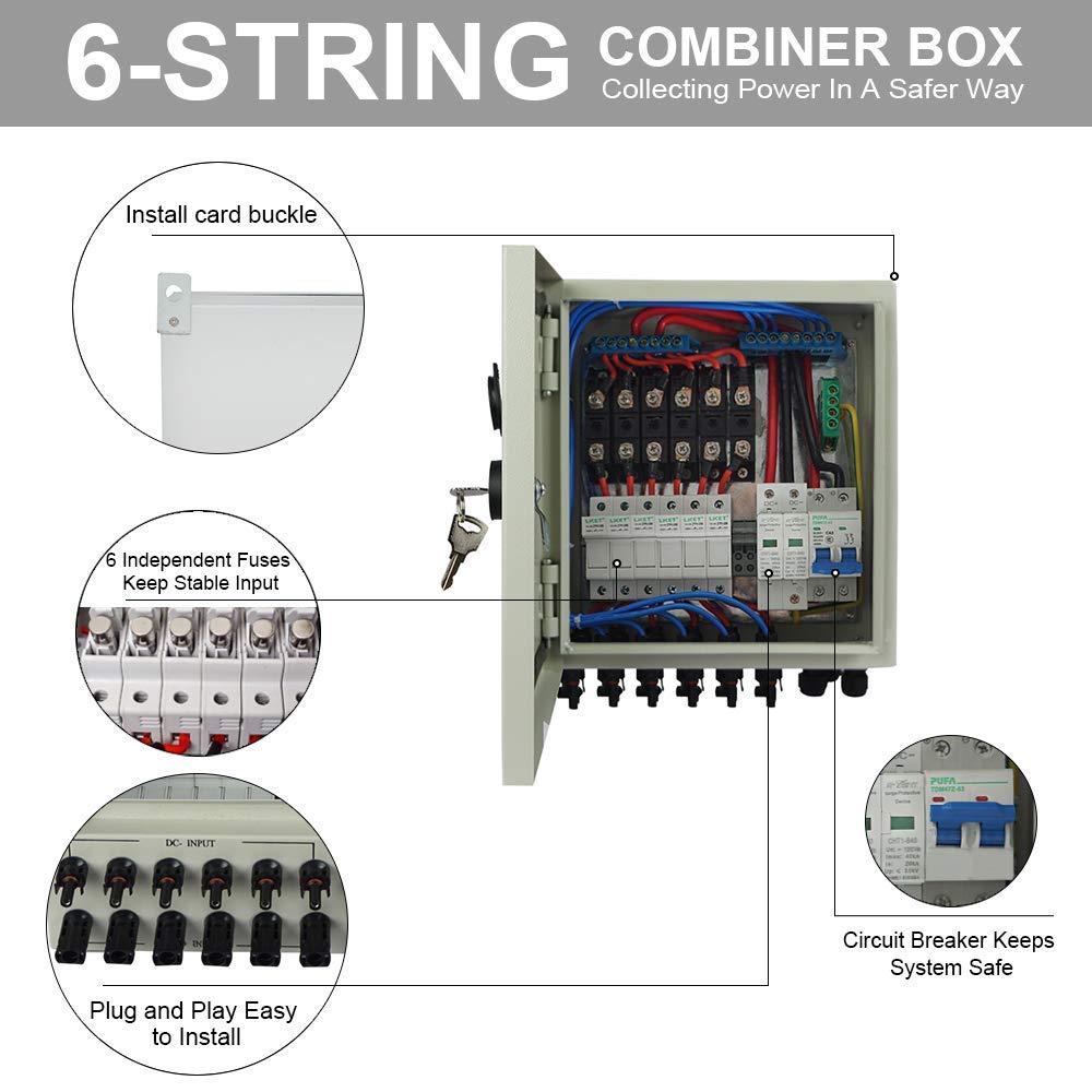 ECO-WORTHY 2000W 24V Off Grid Complete Solar Panel Kit System with ...