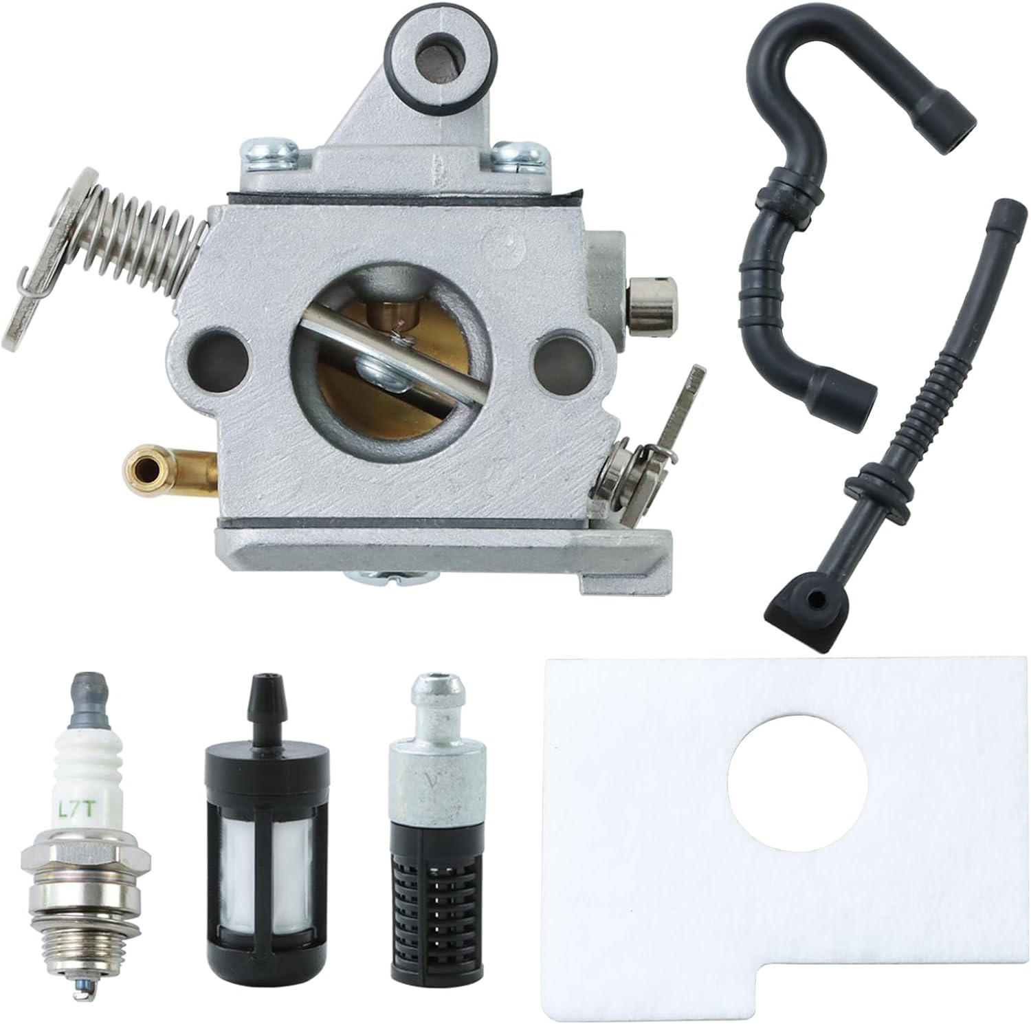 Amazon.com: WOTIAN MS170 Carburetor Compatible with Stihl MS170 MS180 017 018 Chainsaw 1130-120 ...