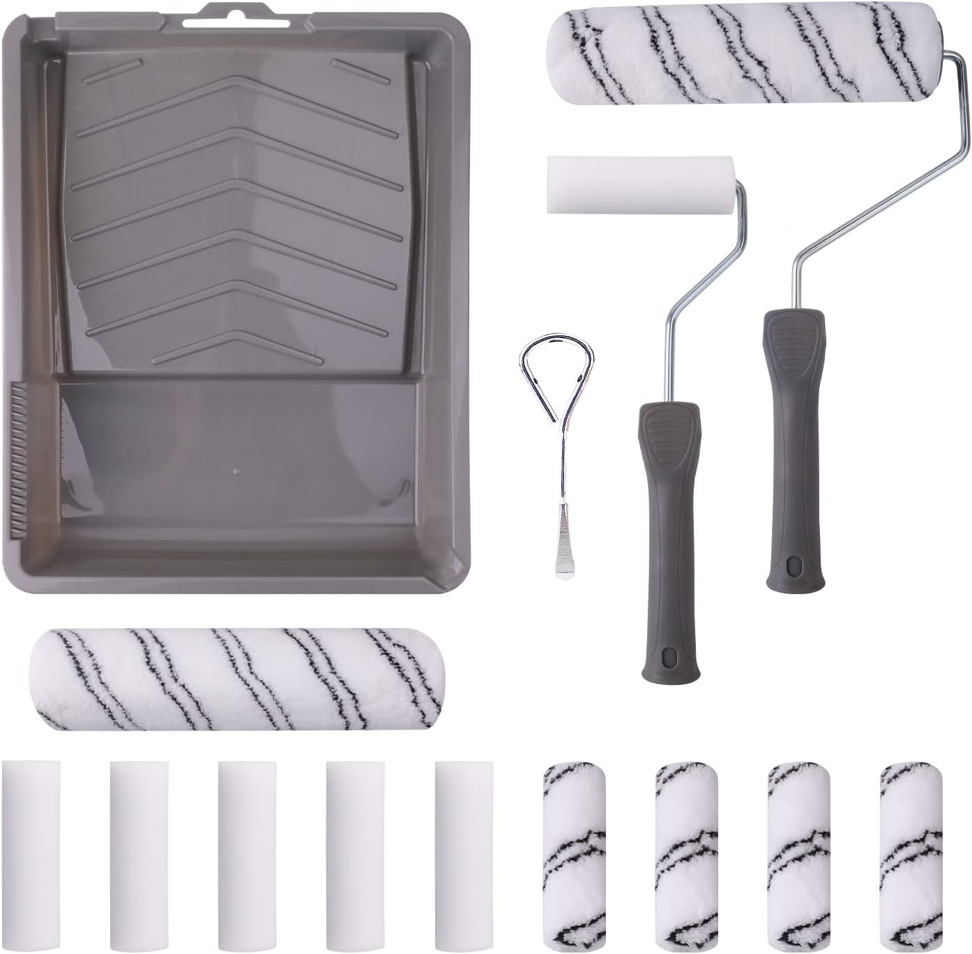 Amazon.com: Amazon Basics Paint Roller Kit - Includes Paint Roller ...
