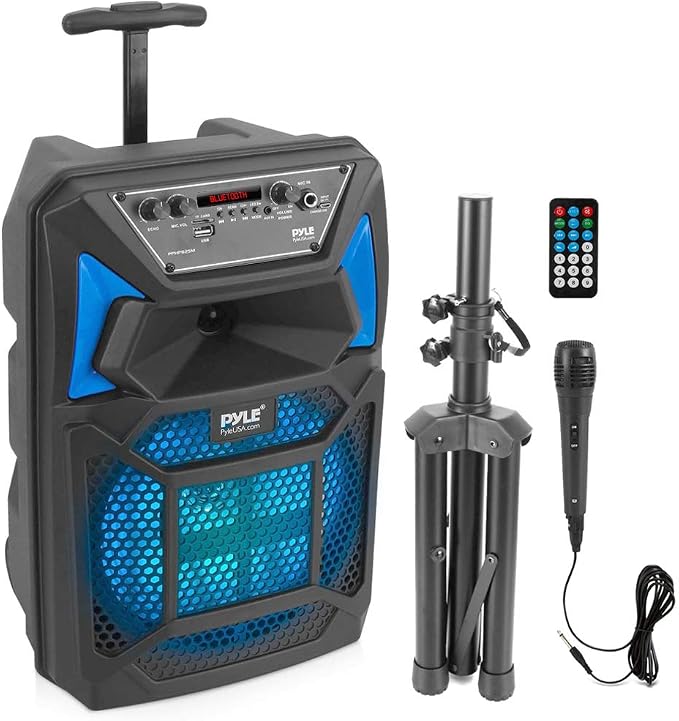 Amazon.com: Portable Bluetooth PA Speaker System - 400W Outdoor ...