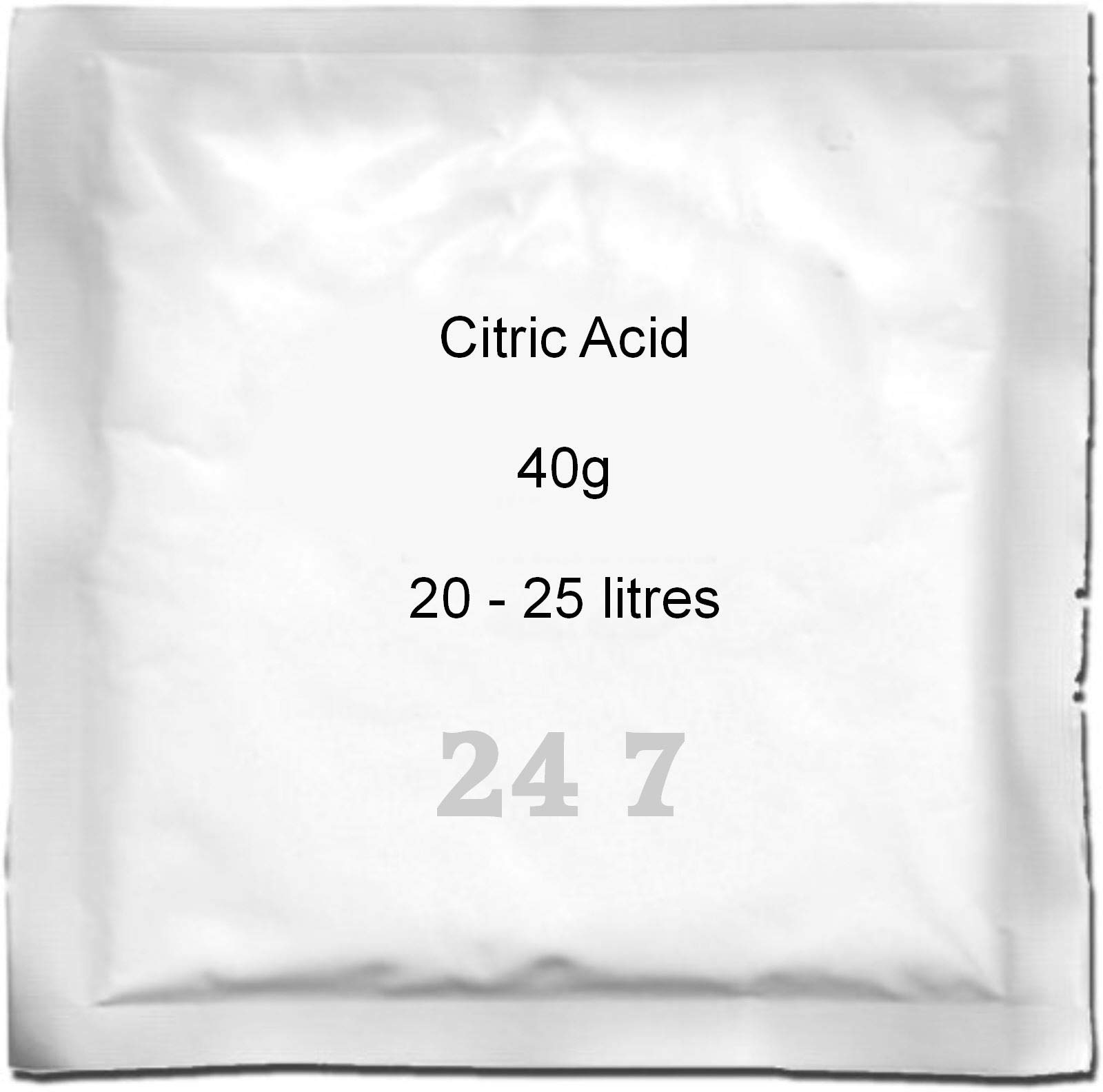 Citric Acid 40g (25L) Sachet - for Homebrew Wine & Cider Making ...